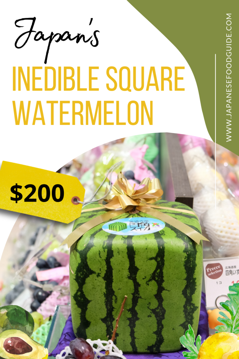 Japan's $200 Square Watermelons That Only Look Good Enough to Eat